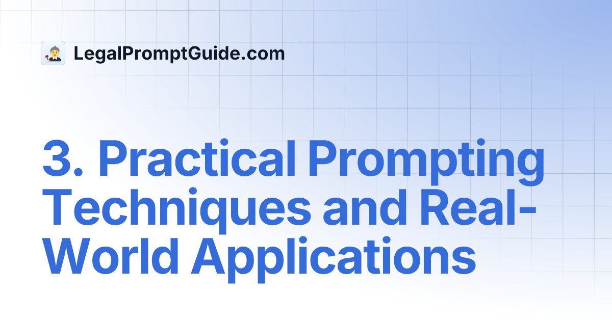 3. Real-world Applications of Prompt Engineering in Law ...